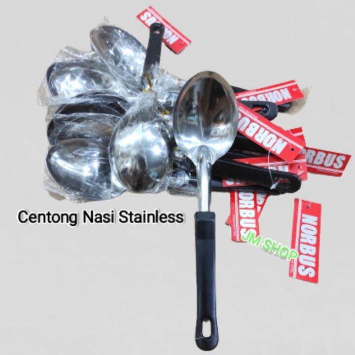 CENTONG NASI STAINLESS STEEL TEBAL DAN AWET MERK SUBRON | Lazada Indonesia