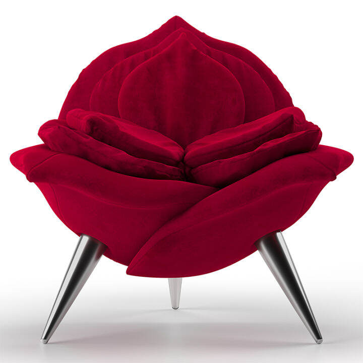 Nordic Designer Rose Chair Creative Fiberglass Lounge Chair Sales ...