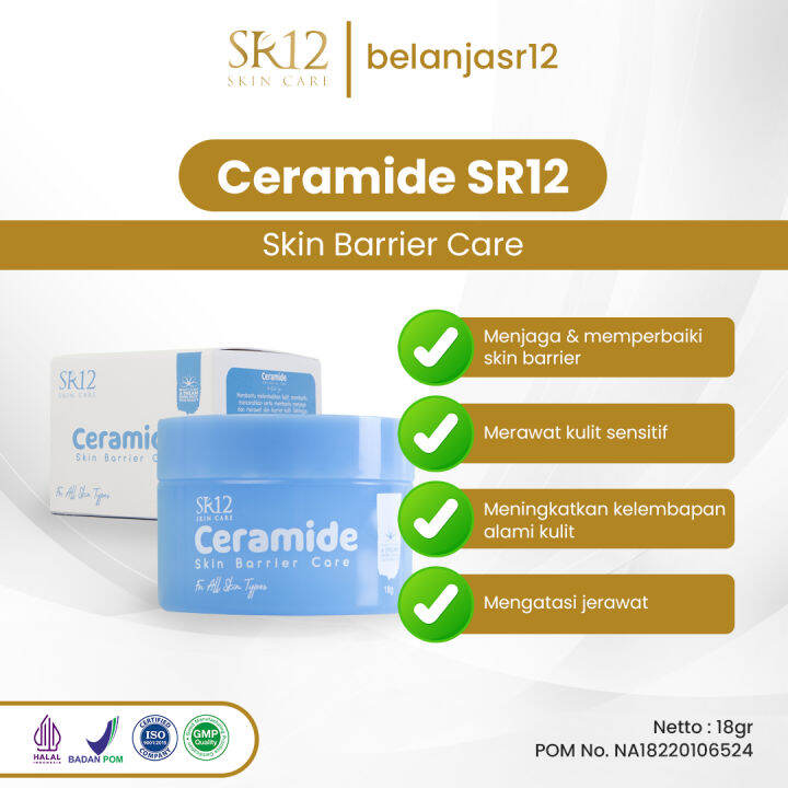 SR12 Ceramide Skin Barrier Care 18g | Lazada Indonesia