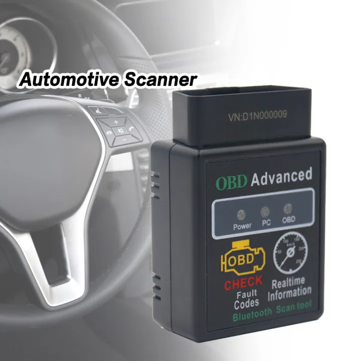 Elm327 Bluetooth V1.5 Automotive Scanner Code Reader Car Auto Bluetooth ...