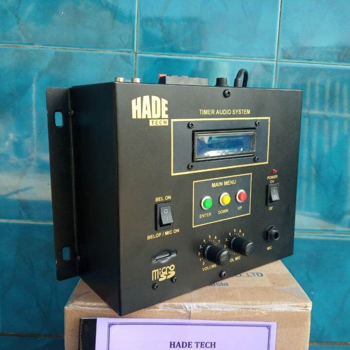 Bel sekolah otomatis setting tombol tembok, Bell sekolah, Bel pabrik ...