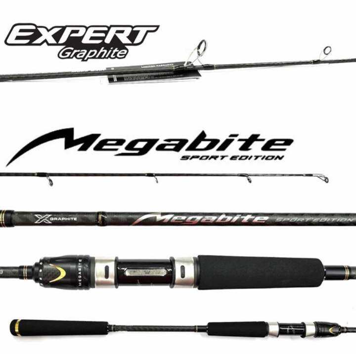 EXPERT GRAPHITE MEGABITE FISHING JIGGING ROD | Lazada