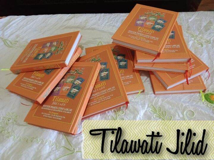 (COD/ TILAWATI HARD COVER JILID 1-6 METODE BELAJAR MEMBACA ALQURAN ...