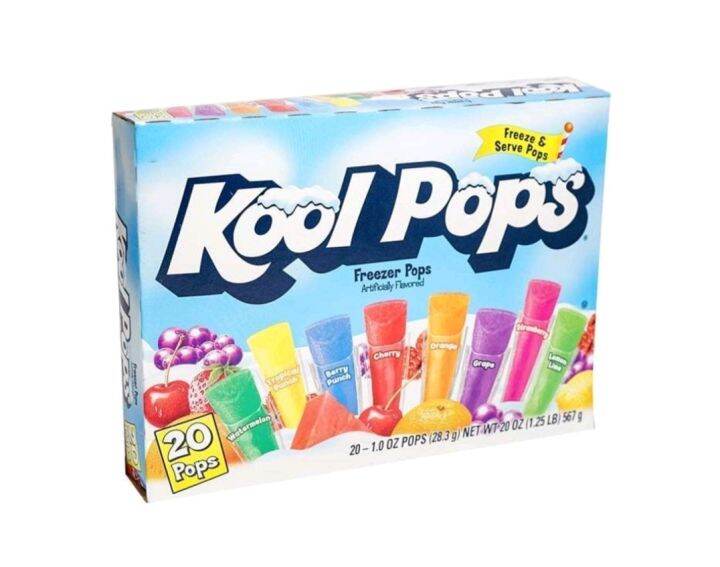 Kool Pops Freezer Pops Assorted 20's | Lazada PH