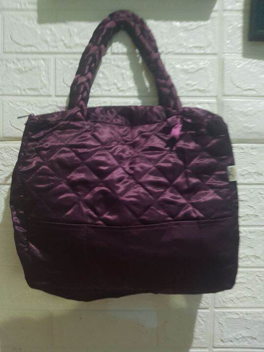 Tas second piknik ungu | Lazada Indonesia