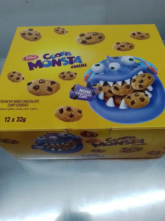 TIFFANY COOKIE MONSTA CHOCOLATE MINI 12X32g | Lazada PH