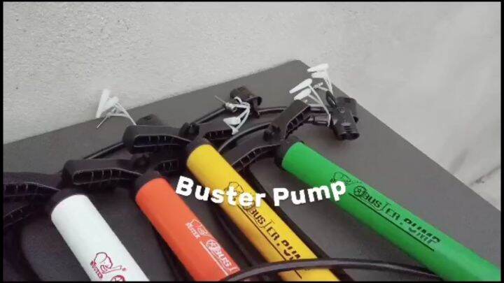 Buster Pump Multifunction Small Portable Hand Air Pump Tyre Air Pump ...