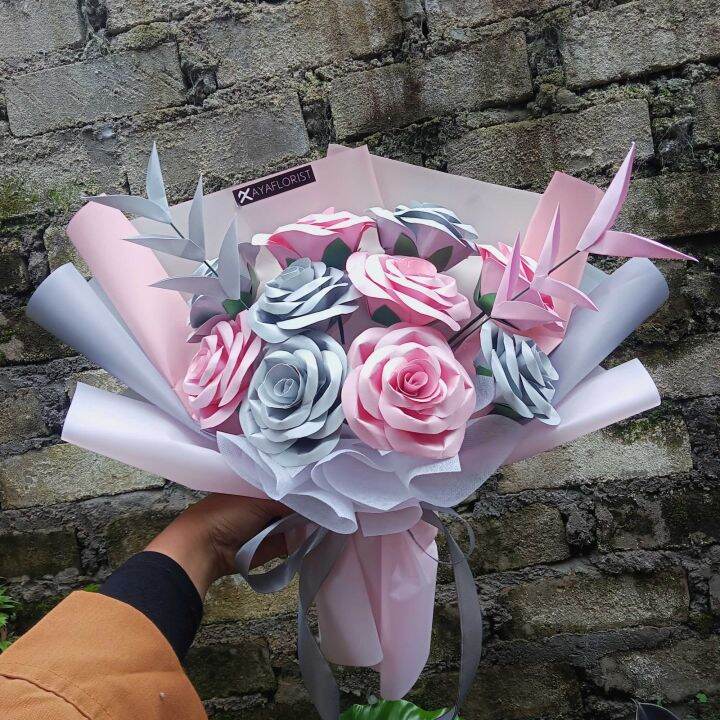 BUKET BUNGA PREMIUM COCOK UNTUK LAMARAN ATAU KADO WISUDA BISA COSTUM ...