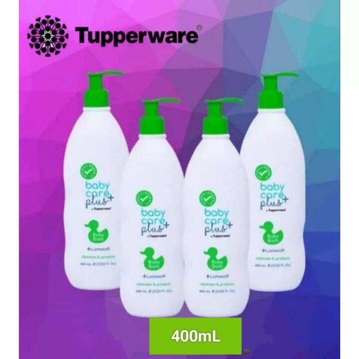 Tupperware Baby Care Plus White Bath 400mL | Lazada PH