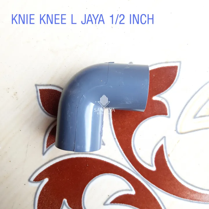 Knie Knee L PVC Jaya Ukuran 1/2 Inch | Lazada Indonesia