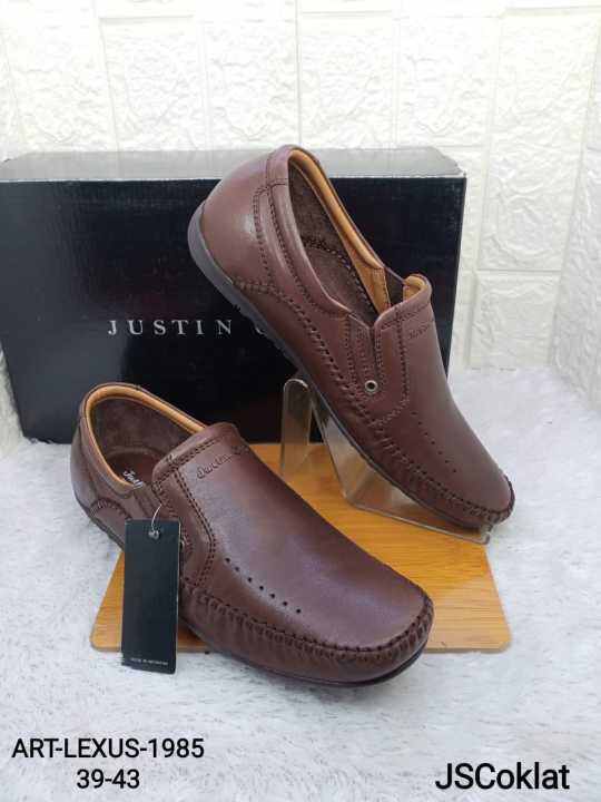 SEPATU KULIT PRIA JUSTIN OTTO LEXUS-1985 | Lazada Indonesia