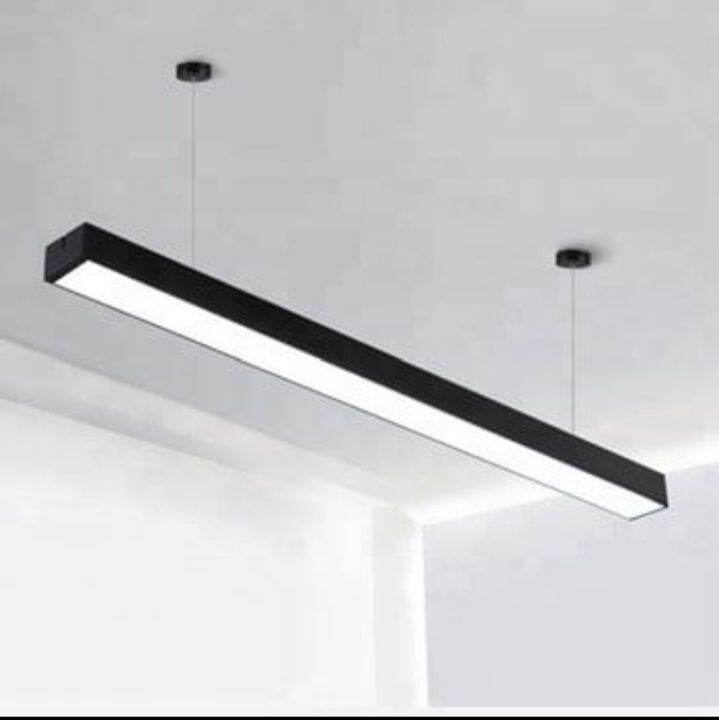 LED LINEAR LIGHT HANGING PENDANT LIGHT DAYLIGHT/WARMWHITE | Lazada PH