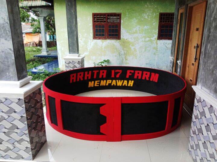 ready stock Geber/ring spon arena aduan ayam tebal 4cm diameter 2.5 ...