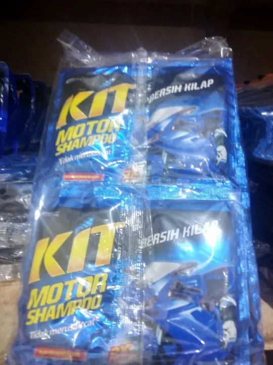kit shampoo motor sachet 1pack isi 24pcs kit cuci motor | Lazada Indonesia