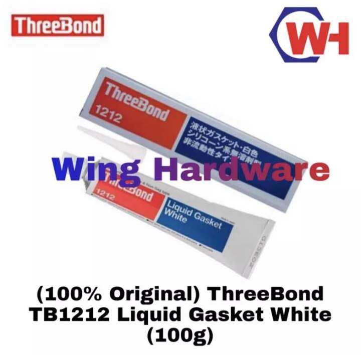 (100% Original) ThreeBond TB1212 White Liquid Gasket Three Bond 1212 (100g) | Lazada