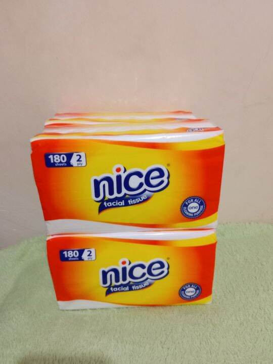 Nice facial tissue / tissue wajah 180 sheets 1 pcs | Lazada Indonesia