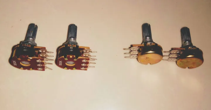 Volume potentiometer 50k stereo/50k mono-2pcs | Lazada PH