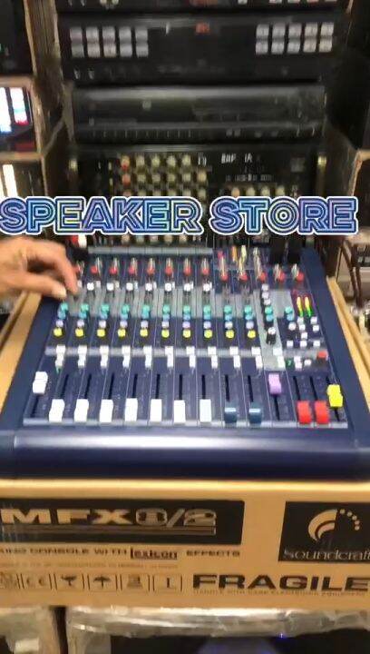 Mixer MFX 8/2 Soundcraft Professional 8 channel Multi-Purpose Audio ...
