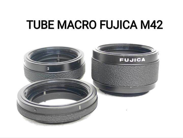 ท่อมาโคร ยี่ห้อ Fuji FUJICA Macro Rings Extension Tubes 1 2 3 set M42 ...