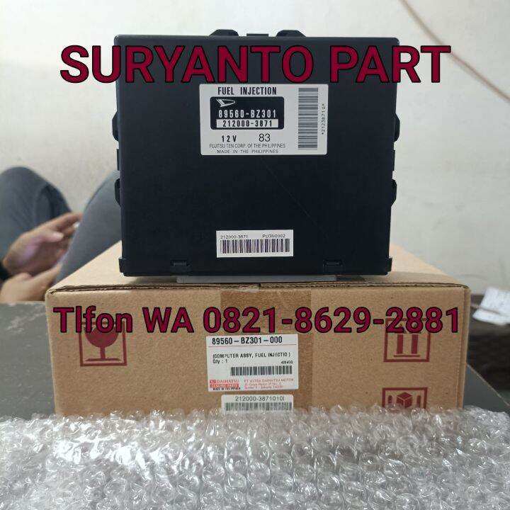 Ecu Komputer Computer Assy Fuel Toyota Rush/Terios(Original)89560-BZ301 ...