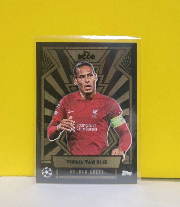 Virgil Van Dijk base card soccer | Lazada.co.th
