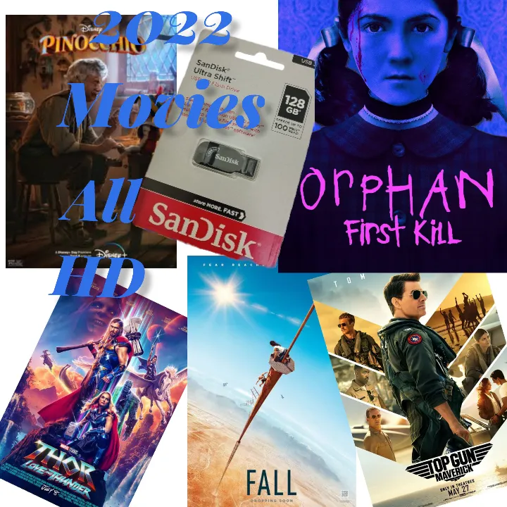 128gb USB Flashdrive with 100 HD Movies | Lazada PH