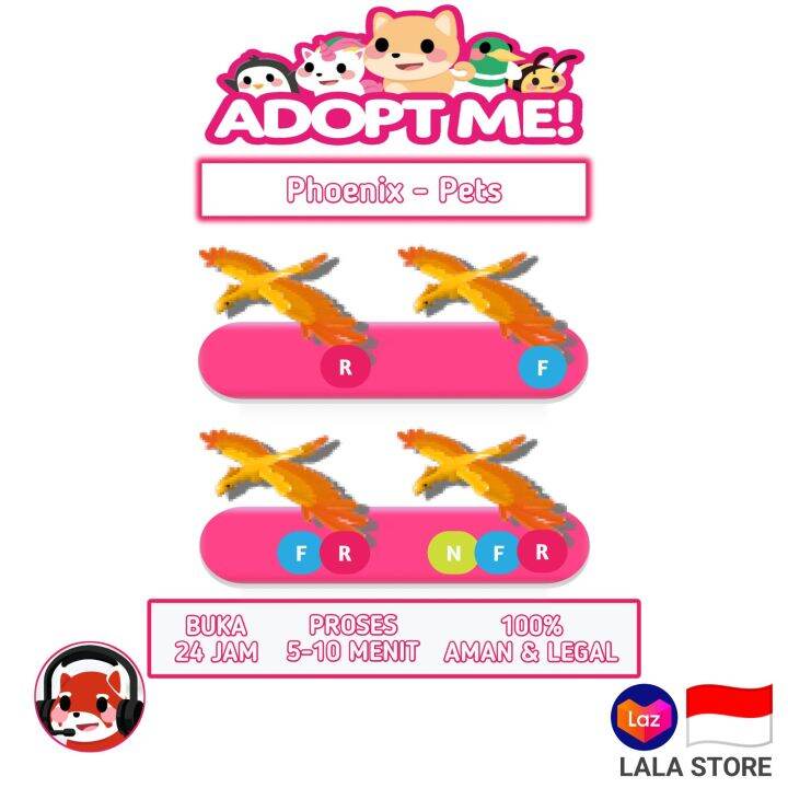 Adopt Me - Phoenix - Roblox | Lazada Indonesia