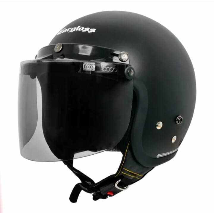 Helm Cargloss Hitam DOF CFM identik original packing aman FREE KARDUS ...