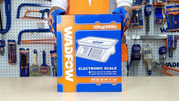 WADFOW by Winland RECHARGEABLE Digital Weighing Kitchen Timbangan Food ...