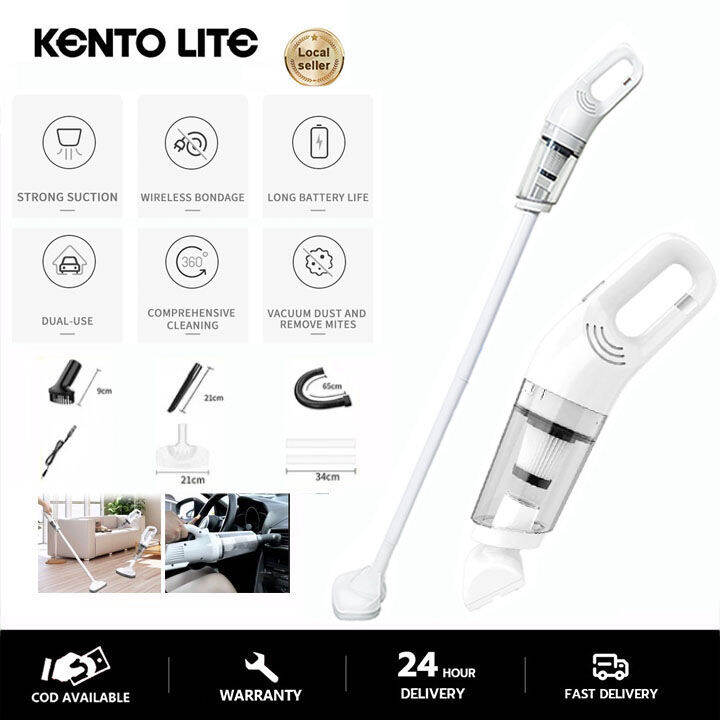 KENTO LITE Vacuum Cleaner Wireless Home Car Handheld Cordless Vacuum ...