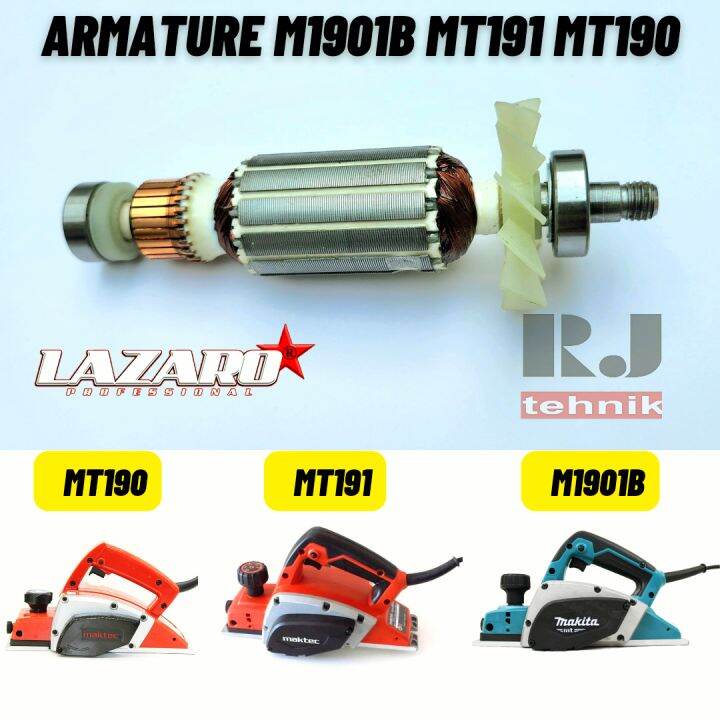 Makita M1901B Armature Angker Rotor Dinamo Mesin Planer Pasah Serut M ...
