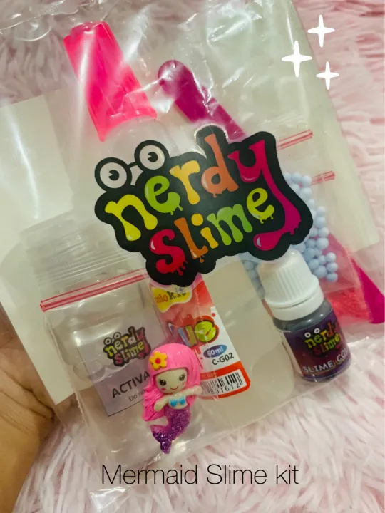 MERMAID SLIME KIT by NERDY SLIME | Lazada PH
