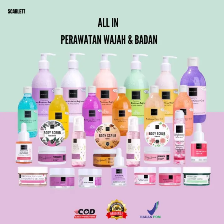 paket lengkap scarlet | Lazada Indonesia