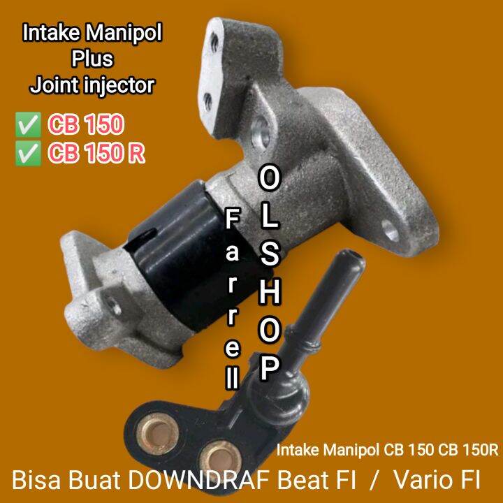 Intake Manipol Manipul CB150R CB150 CB 150 BISA buat DOWNDRAF Beat FI ...