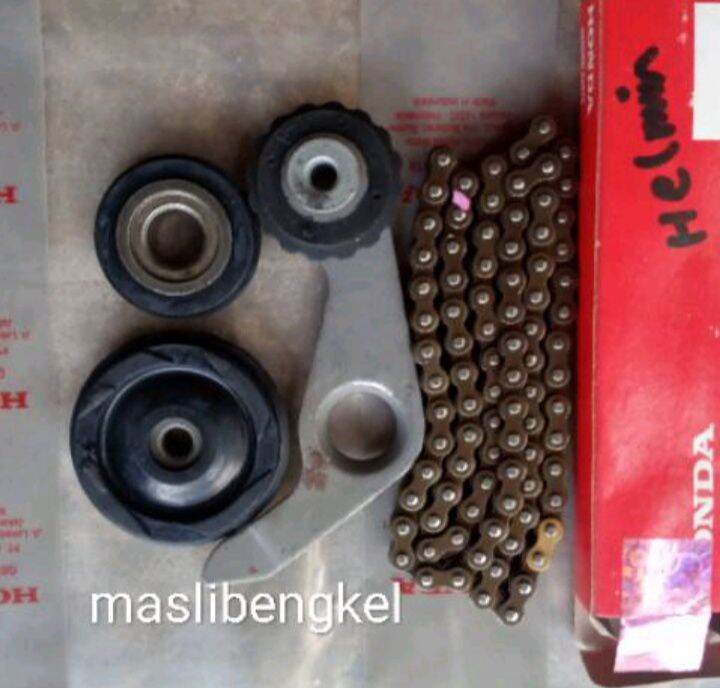 Rante keteng + dudukan + rol honda suprax 125 helmin | Lazada Indonesia