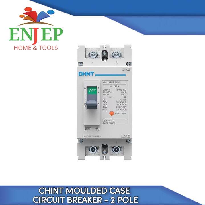 Chint Moulded case circuit breaker - 2 Pole | Lazada PH