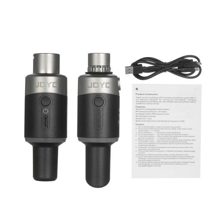 [ammoon]MW-1 5.8GHz Rechargeable Wire-less Microphone System for ...
