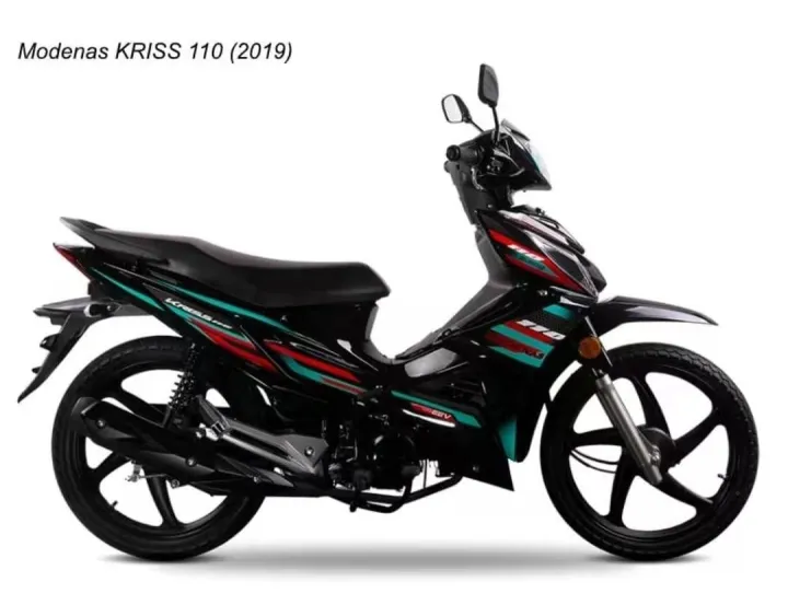 MODENAS KRISS 110 (1) MR3 EURO 3 (2019) BODY STICKER | Lazada