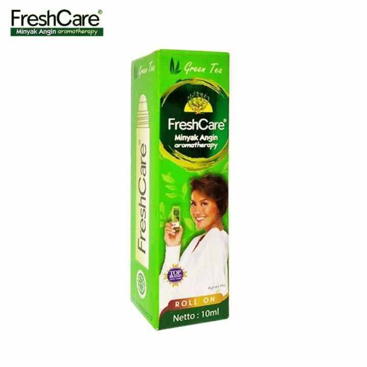 FRESHCARE Minyak angin Aromatherapy Roll on-Hijau(Green Tea) | Lazada Indonesia