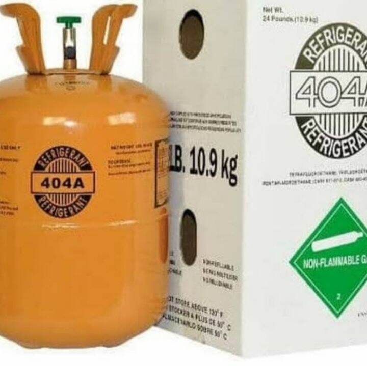 FREON R404 REFRIGRANT BERAT ISI 10.9KG BERAT SAMA TABUNG 14KG | Lazada ...