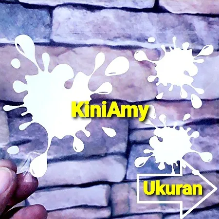 Cutting Sticker Bercak Putih (Sesuai Foto 3 Bercak) | Sticker Penutup ...