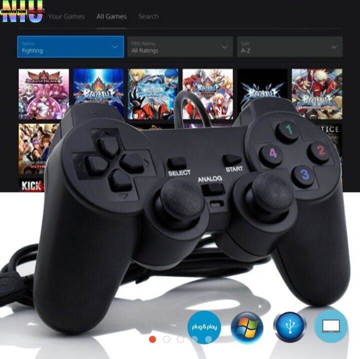 USB 2.0 Game Controller Joypad Joystick for Computer Laptop | Lazada PH
