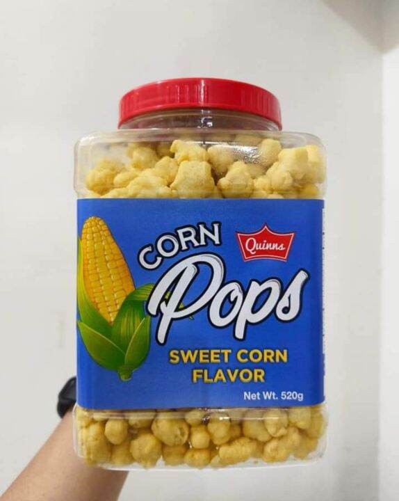 Quinns Corn Pops Sweet Corn Flavor 520g / Quinns Sweet Corn Balls 420 ...