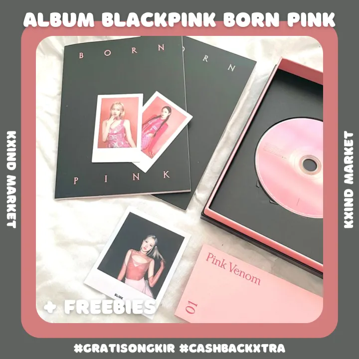 Album Blackpink Born Pink / Album only blackpink / album born pink ...