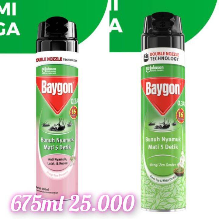 baygon spray 600 ml harga pabrik | Lazada Indonesia