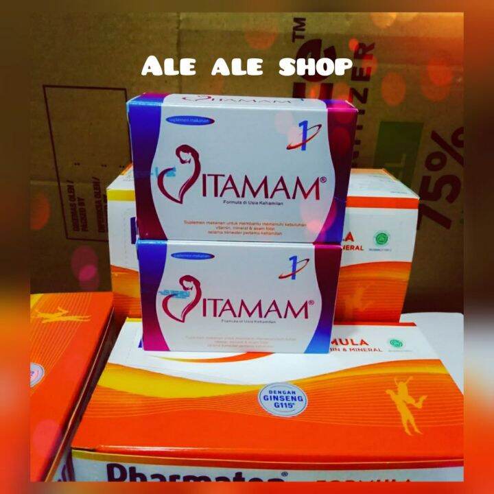 VITAMAM 1 per box (30 kapsul) | Lazada Indonesia