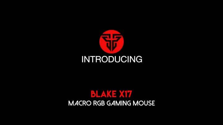 🌈FANTECH X17 BLAKE GAMING MOUSE💦 เมาส์เกมมิ่ง มีมาโคร 7 ปุ่ม ปรับได้สูง ...
