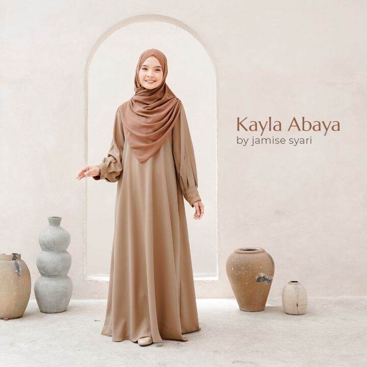 Jamise Syari | Kayla Dress | Abaya | Lazada Indonesia