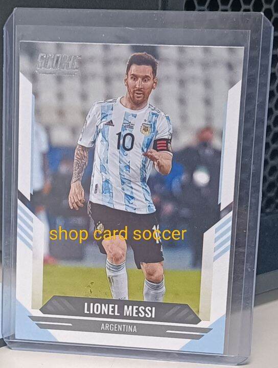 Lionel Messi card soccer Argentina panini score 2021-22 | Lazada.co.th