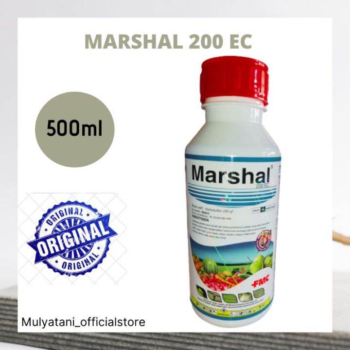 Marshal 200 EC Insektisida 500 ML Original Kemasan Pabrik | Lazada ...